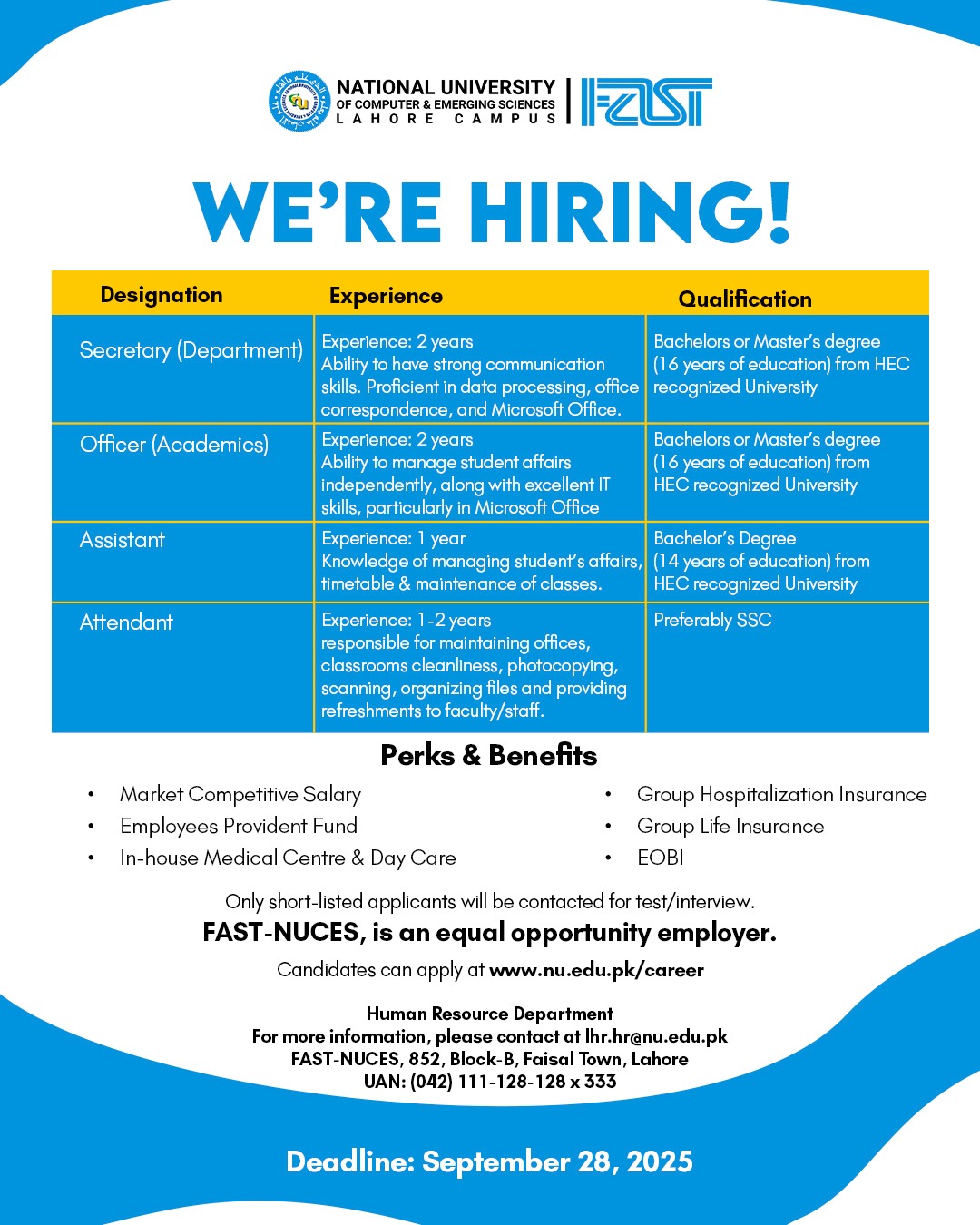 ECP Jobs Updates - Latest Information